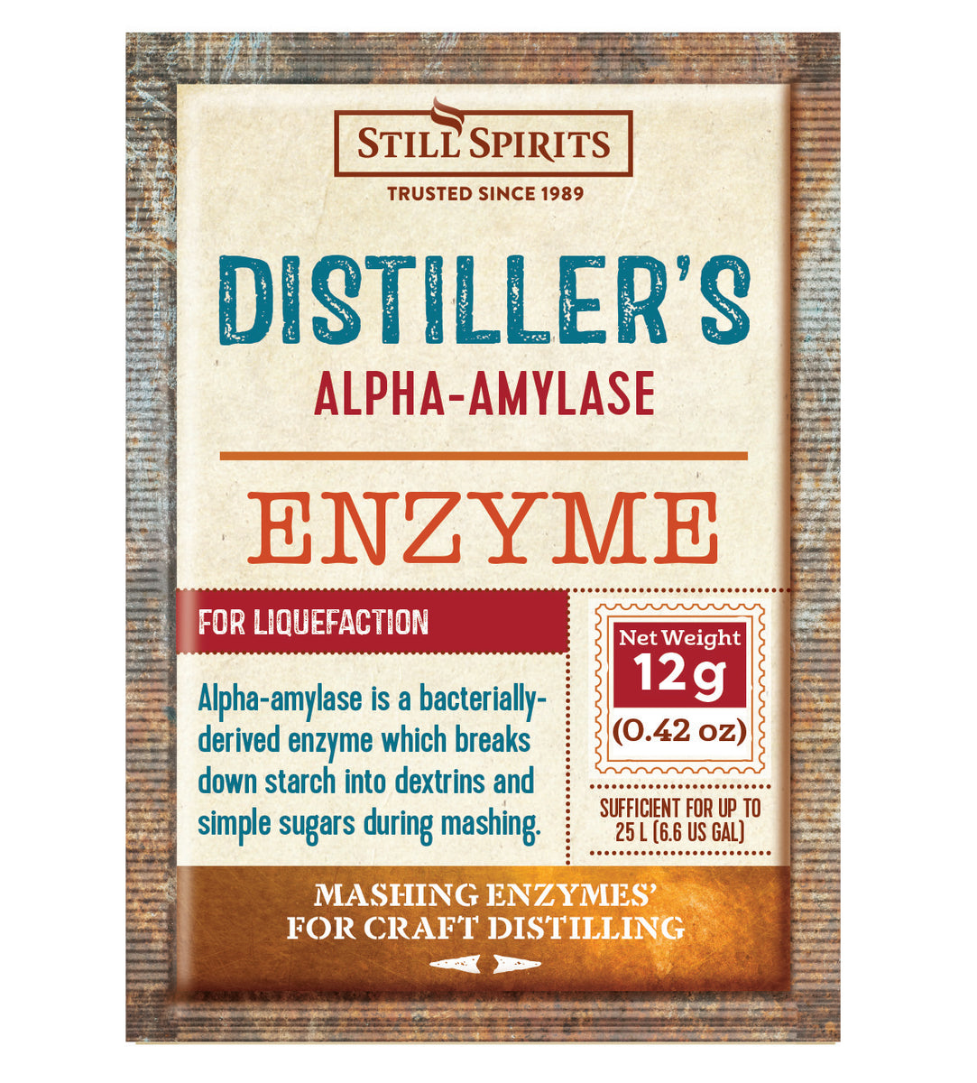 Still Spirits Distiller's Enzyme Alpha-Amylase 12g – How To Distill